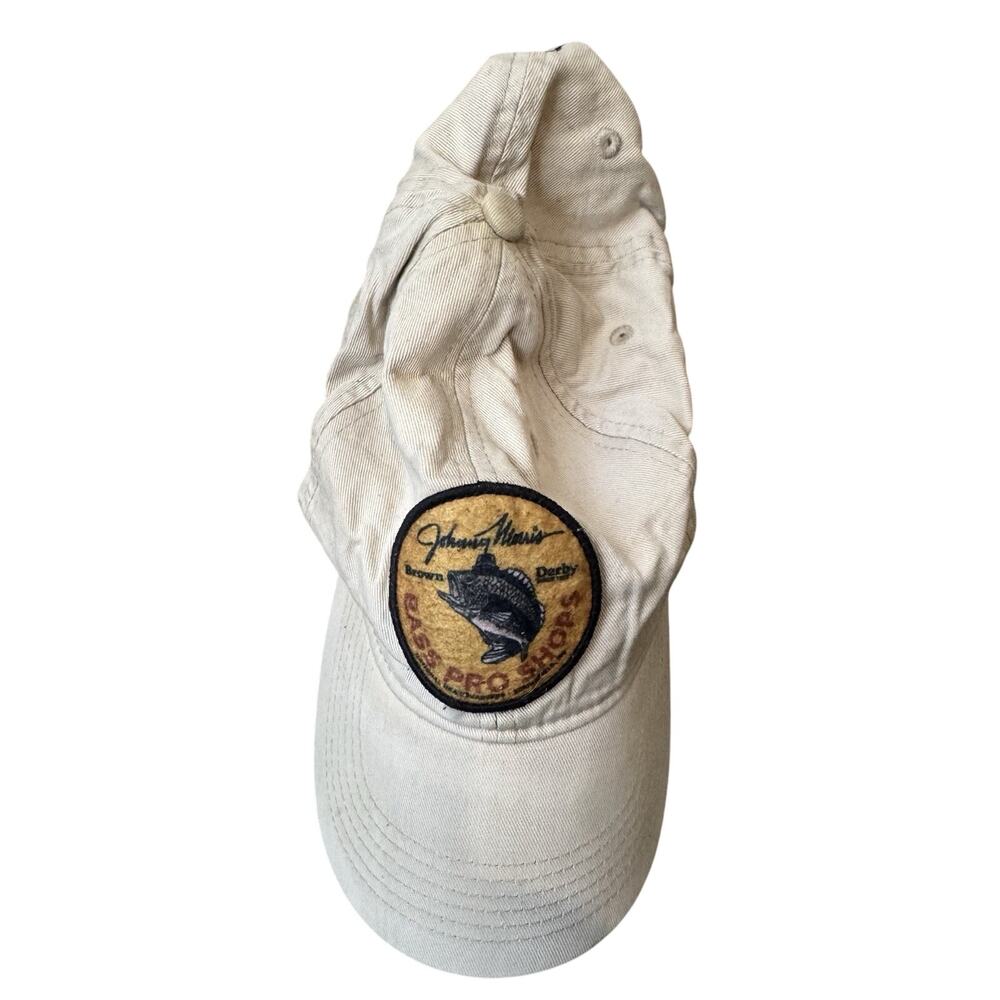 Bass Pro Shops Johnny Morris “Gone Fishing” Strapback… - Gem
